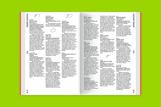 Yearbook of Lettering #1 by Slanted | Daily design inspiration for ...