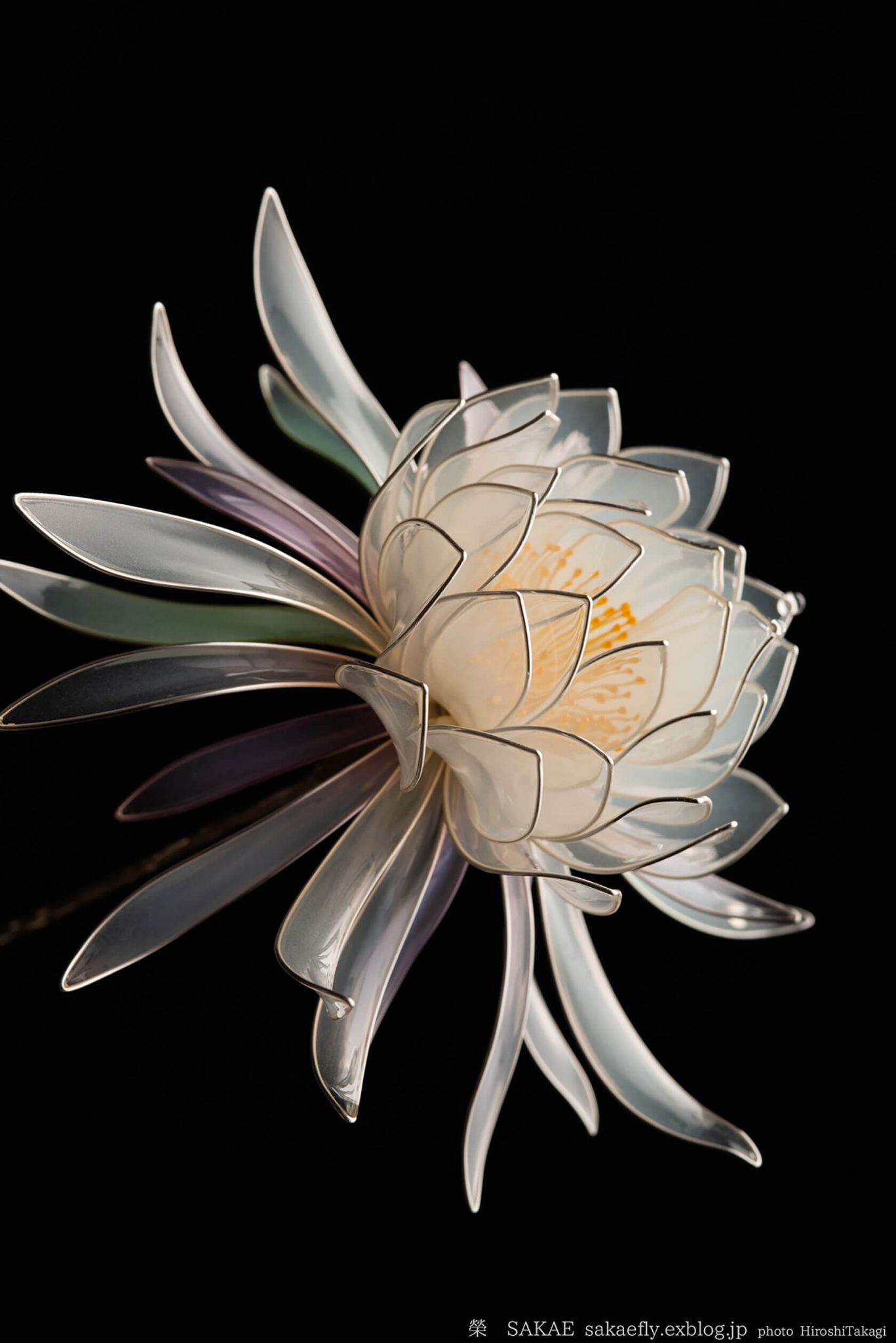 Gorgeous Resin & Wire Hairpins by Sakae | Daily design inspiration for ...