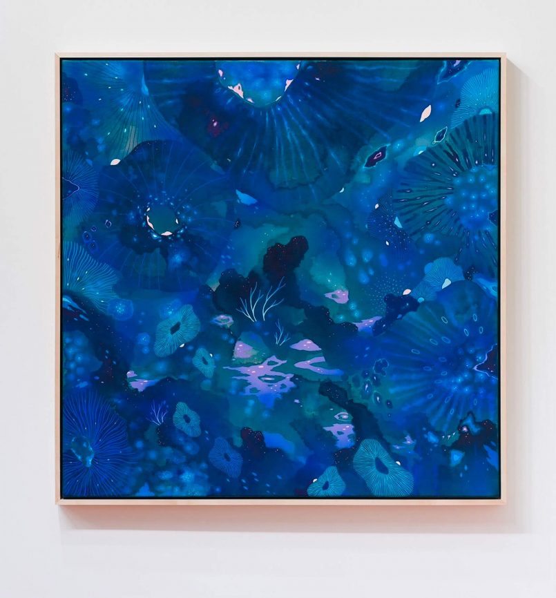 Weightless: Organic Paintings by Yellena James | Daily design ...