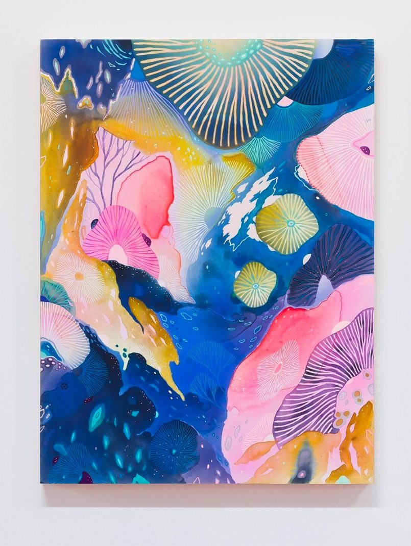 Weightless: Organic Paintings by Yellena James | Daily design ...