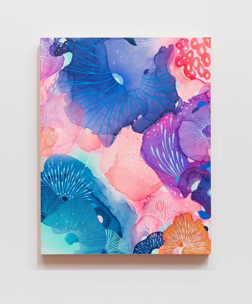Weightless: Organic Paintings by Yellena James | Daily design ...