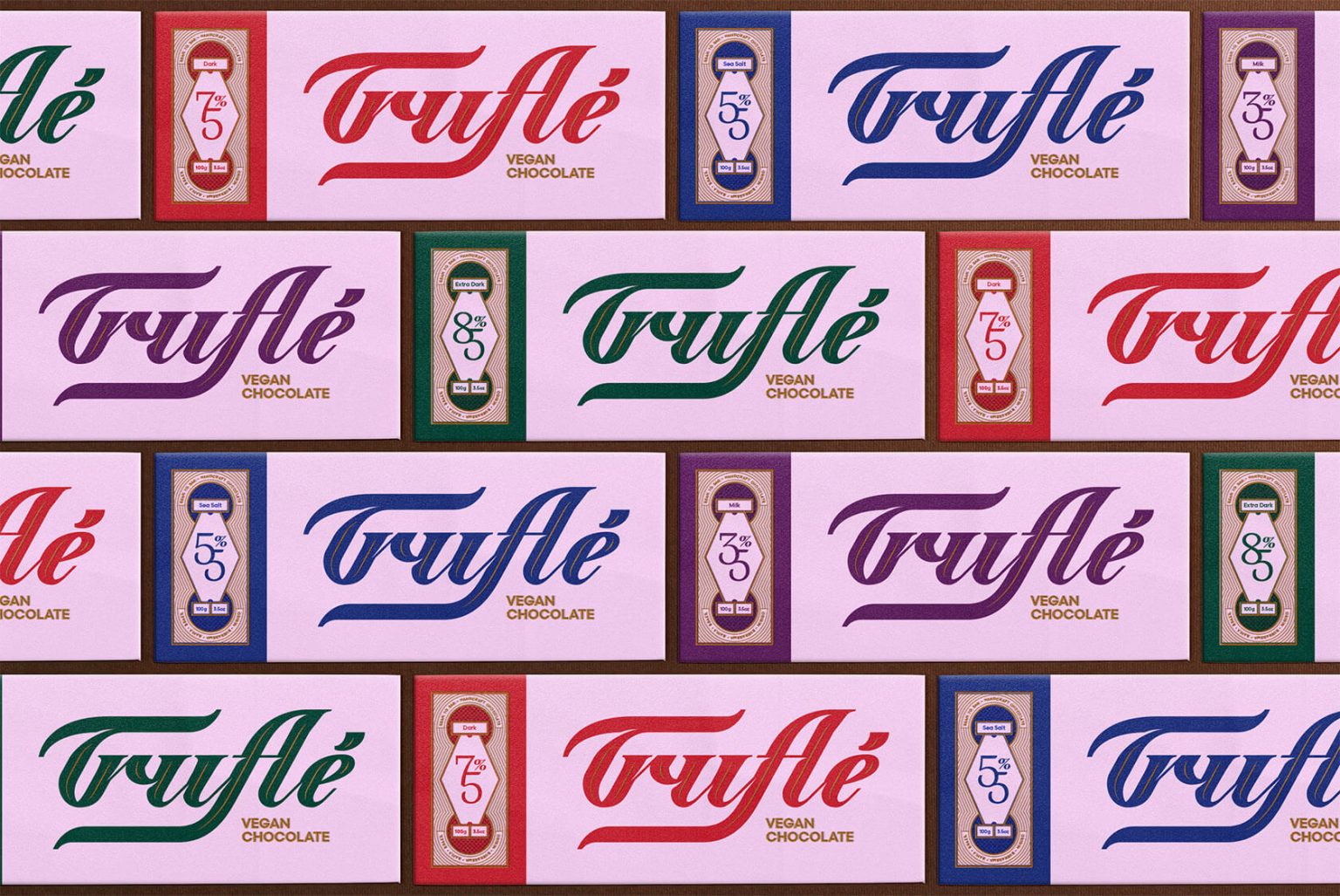 Truflé Vegan Chocolate Branding by Vogau Studio | Daily design ...