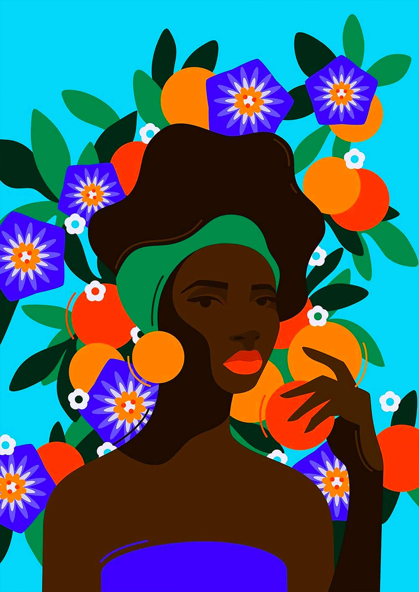 Vibrant Illustrations by Nastka Drabot | Daily design inspiration for ...