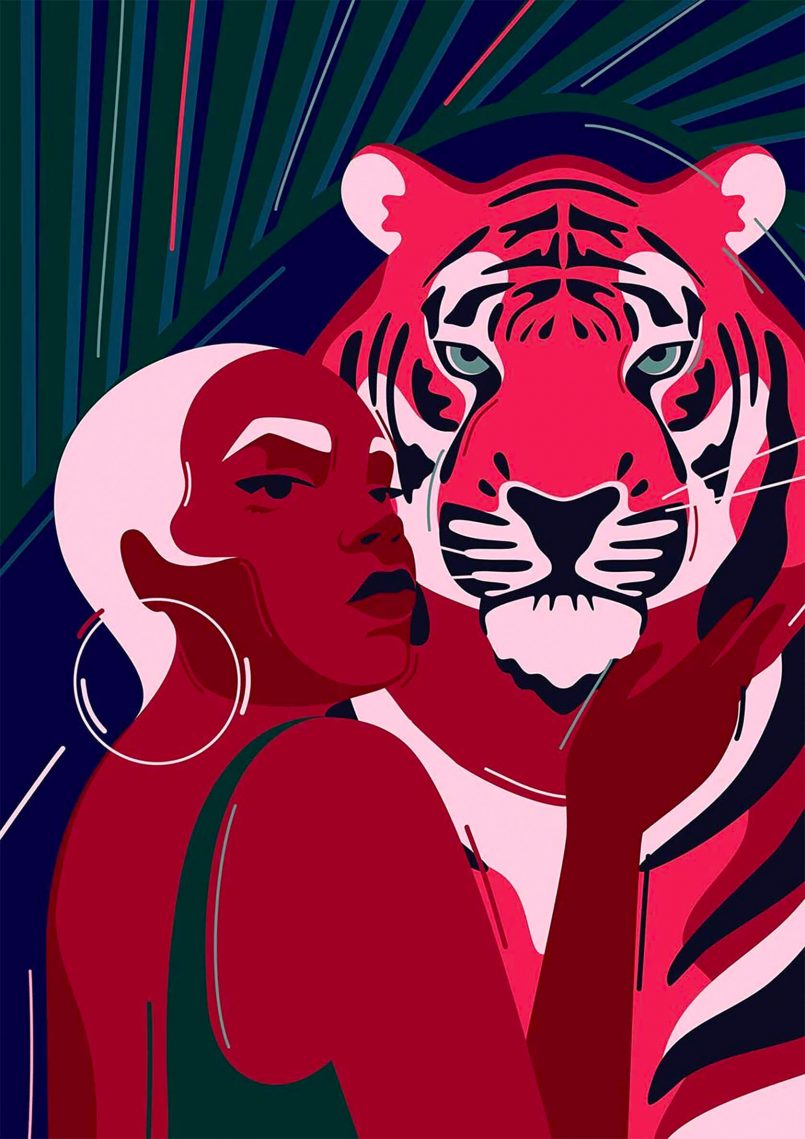 Vibrant Illustrations by Nastka Drabot | Daily design inspiration for ...