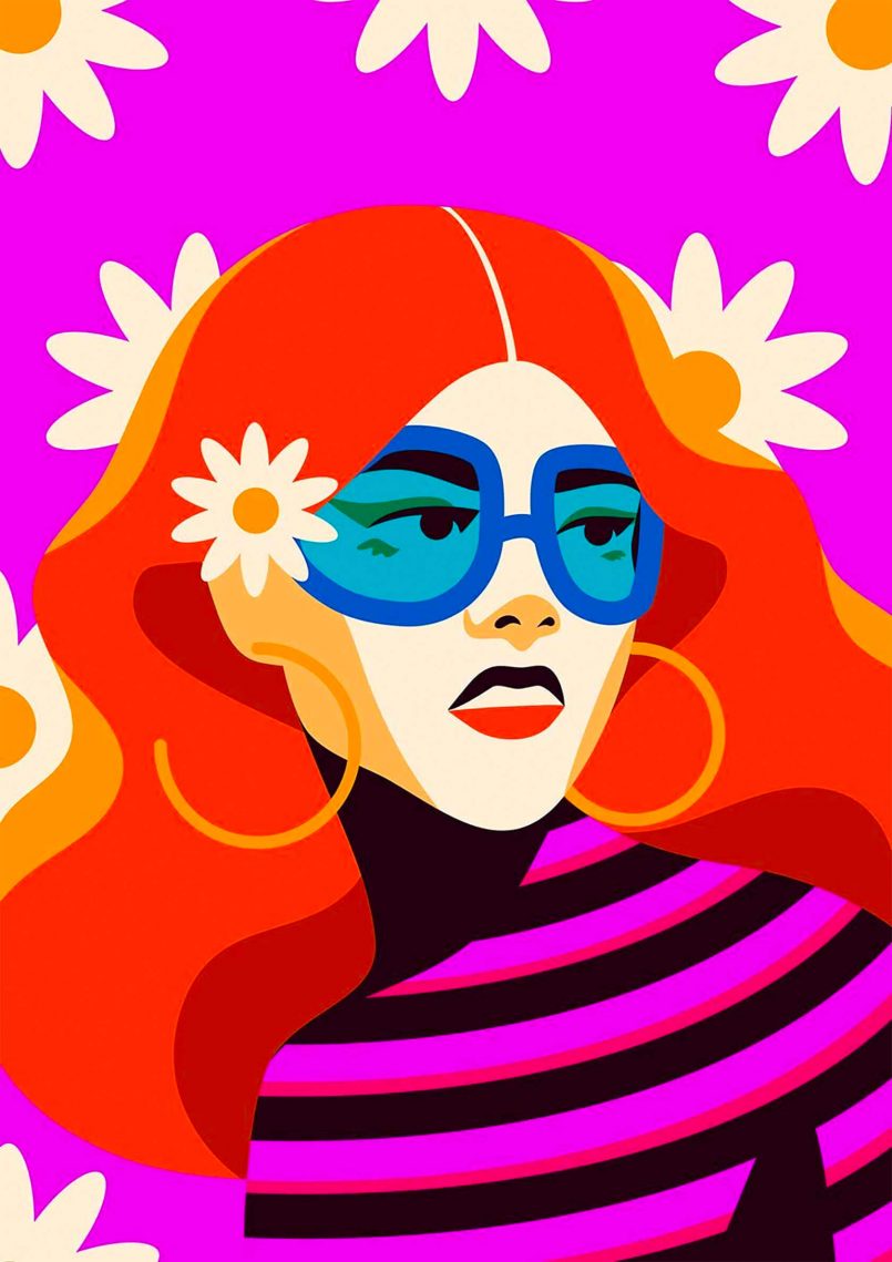 Vibrant Illustrations by Nastka Drabot | Daily design inspiration for ...