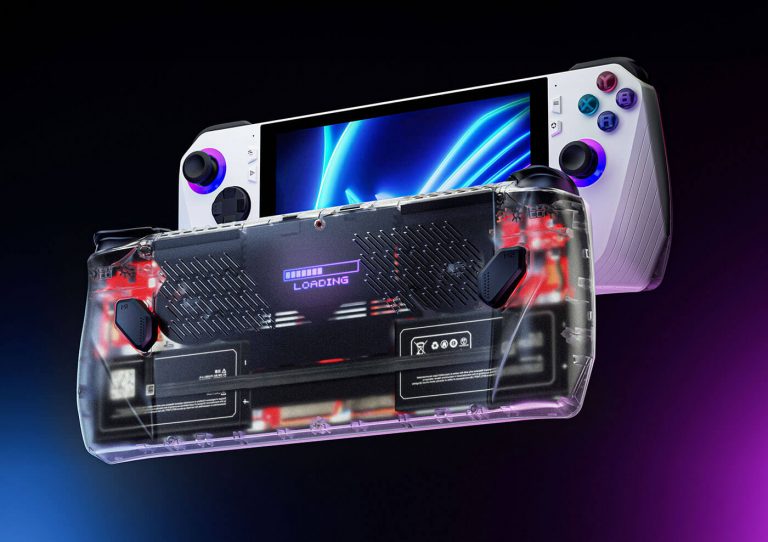 Make your ROG Ally See-Through with this Transparent RGB Backplate from ...