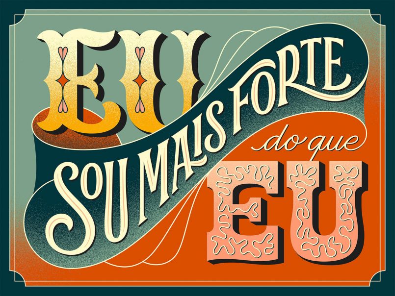 Wonderful Lettering Creations by Cyla Costa | Daily design inspiration ...