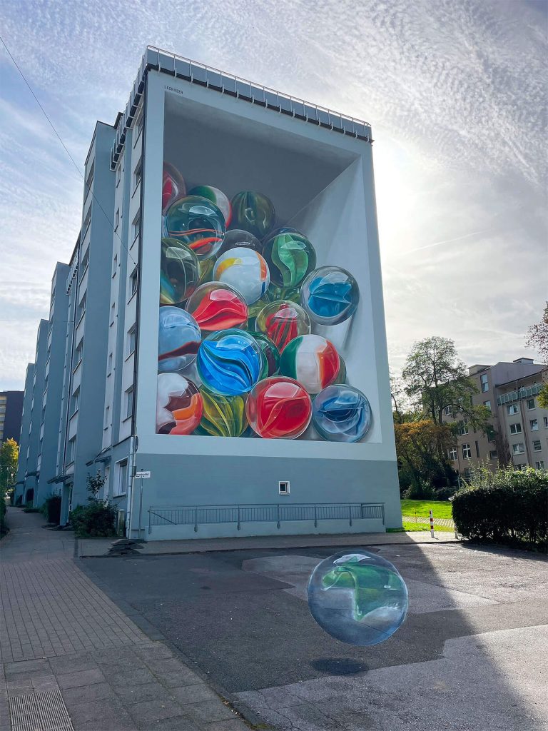 Three-Dimensional Murals & Street Art by Leon Keer | Daily design ...