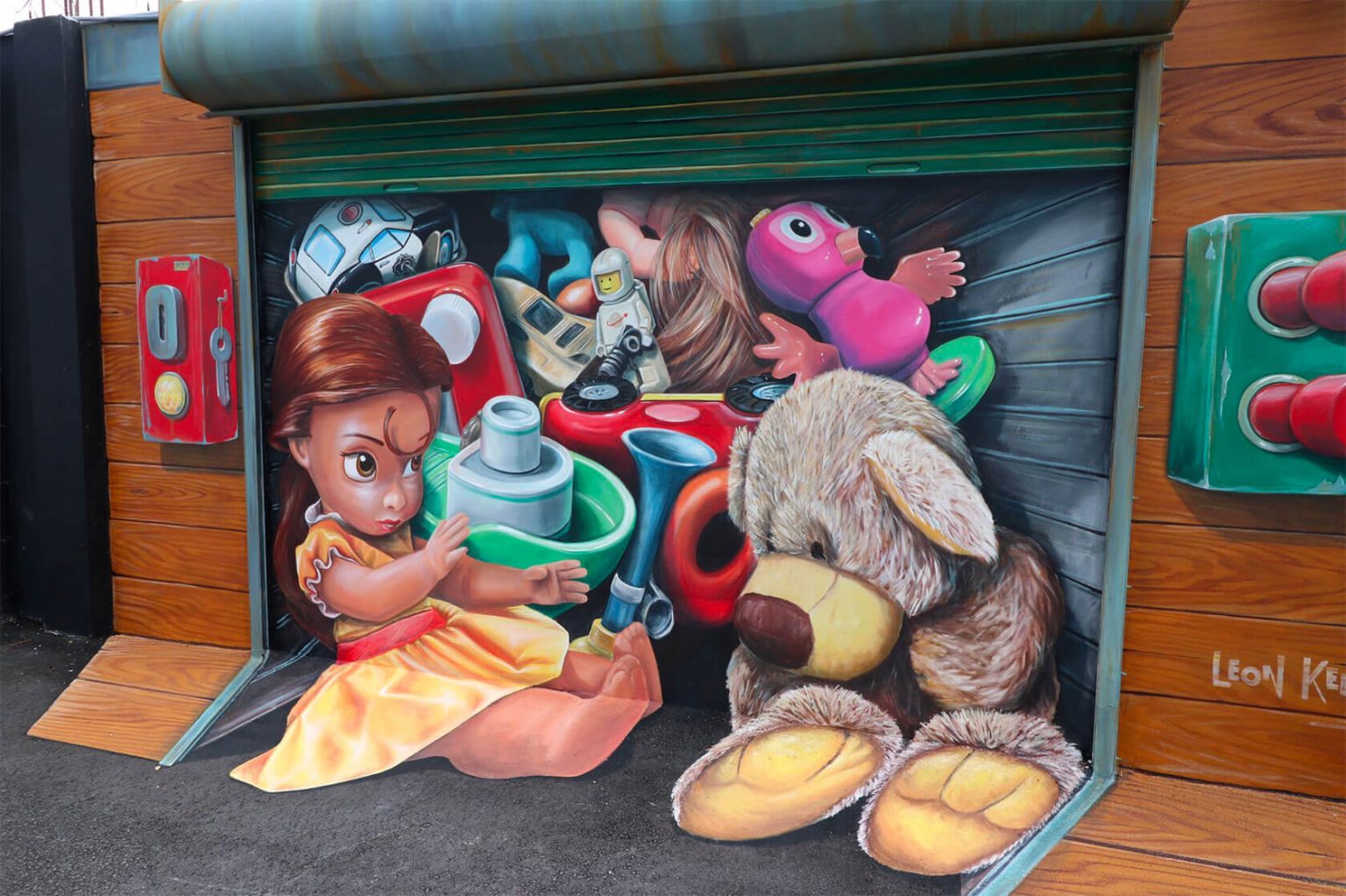 Three-Dimensional Murals & Street Art by Leon Keer | Daily design ...
