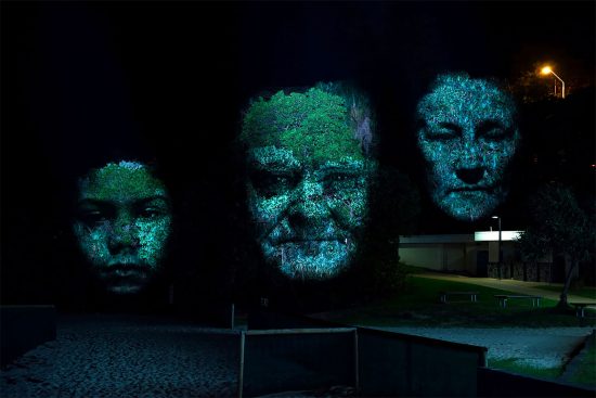 Monuments: Amazing Portrait Projections by Craig Walsh | Daily design ...