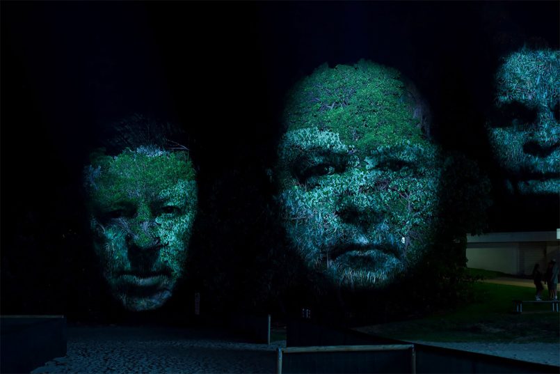 Monuments: Amazing Portrait Projections by Craig Walsh | Daily design ...