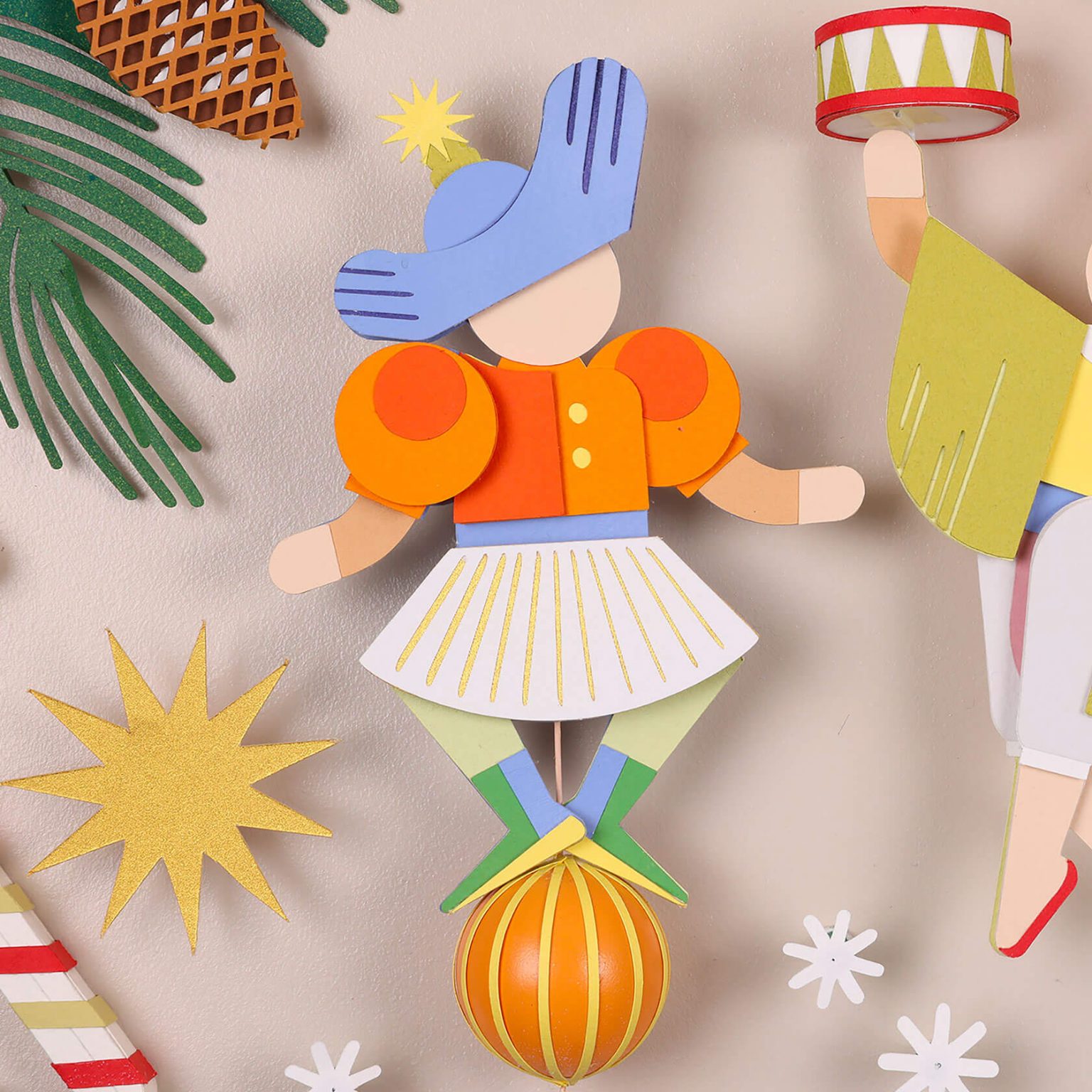 Christmas Paper Characters by Diana Beltran Herrera | Daily design ...