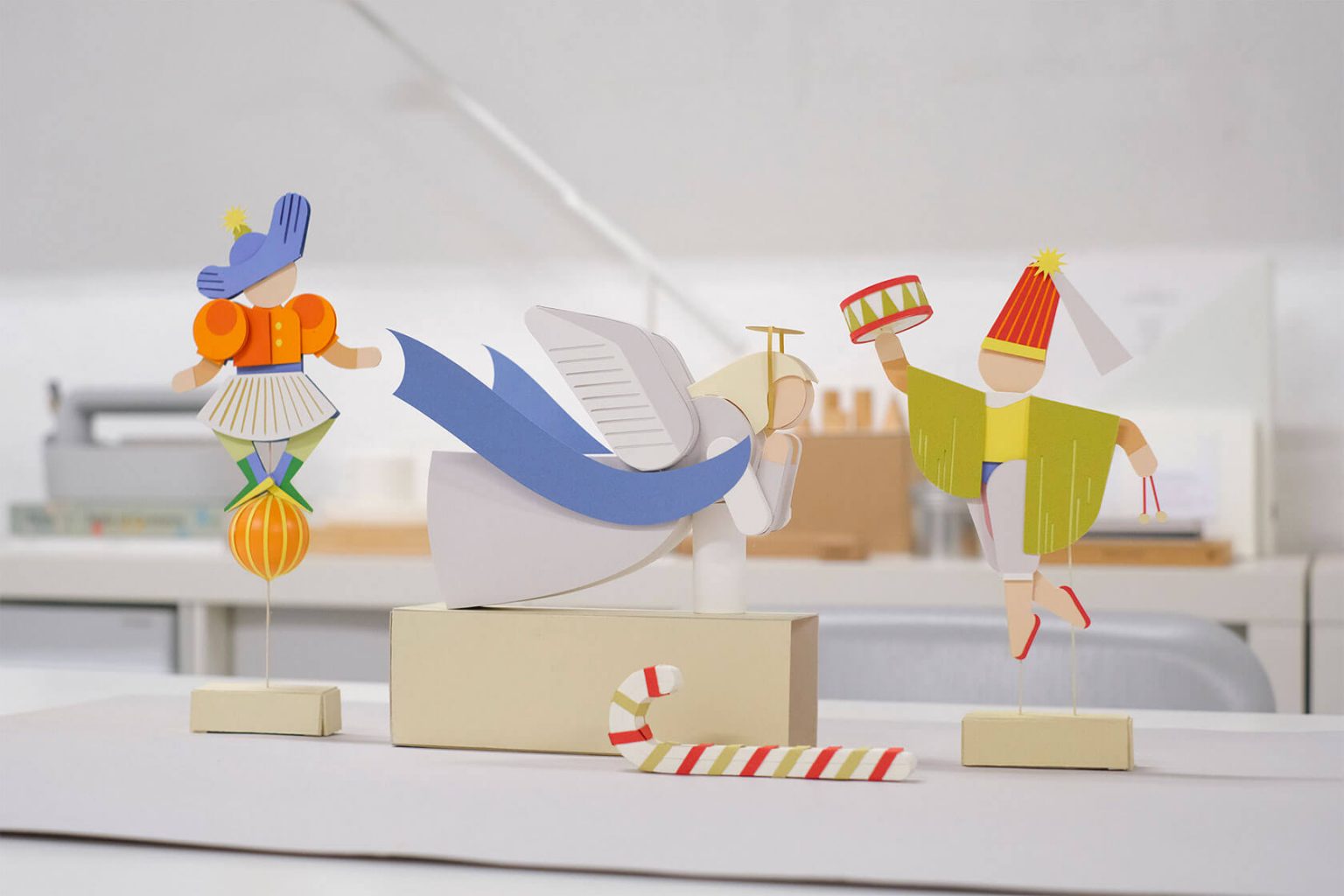 Christmas Paper Characters by Diana Beltran Herrera | Daily design ...