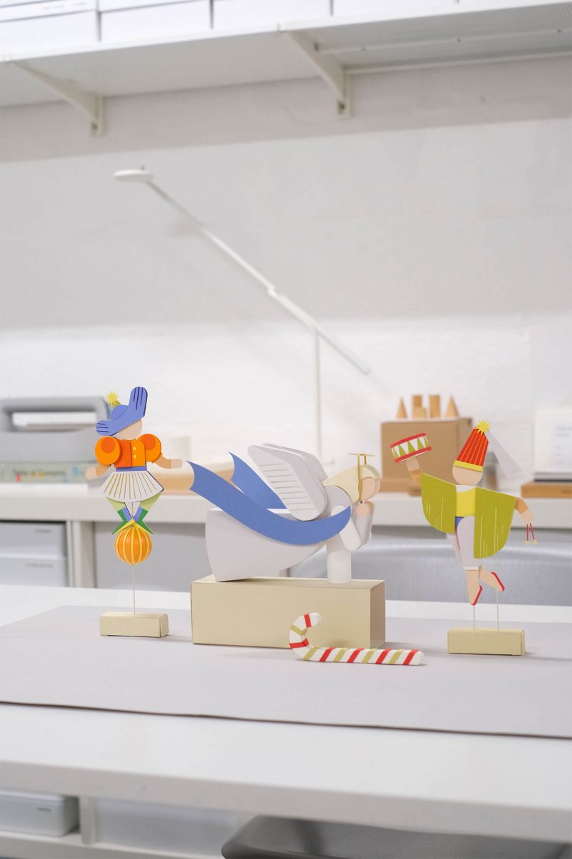 Christmas Paper Characters by Diana Beltran Herrera | Daily design ...