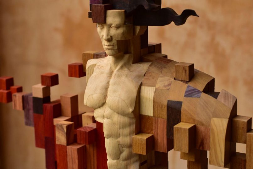 Fragments: Wood Sculptures by Han Hsu-Tung | Daily design inspiration ...