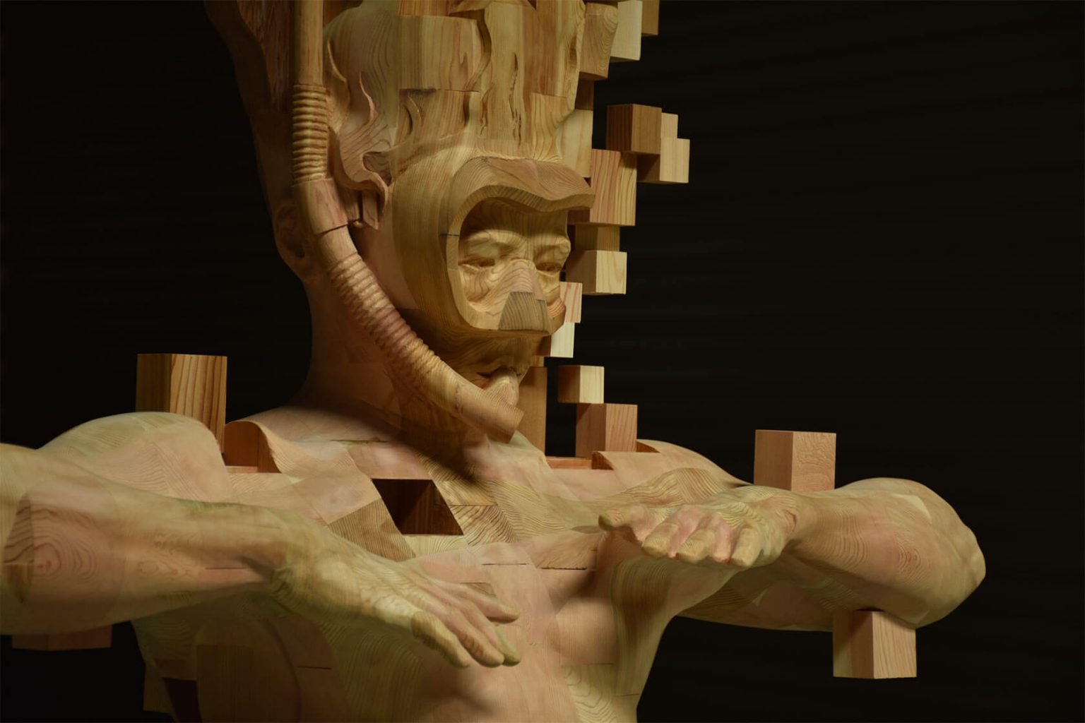 Fragments: Wood Sculptures by Han Hsu-Tung | Daily design inspiration ...