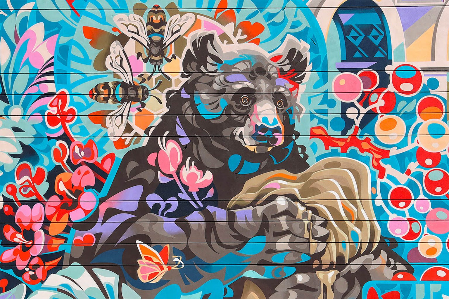 Vibrant Murals by Key Detail | Daily design inspiration for creatives ...
