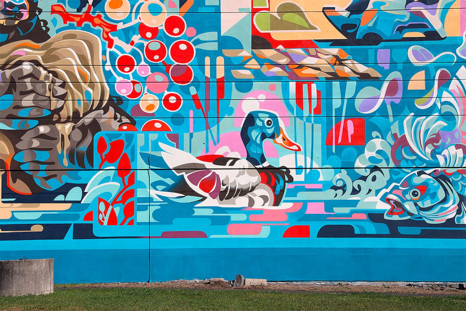 Vibrant Murals by Key Detail | Daily design inspiration for creatives ...