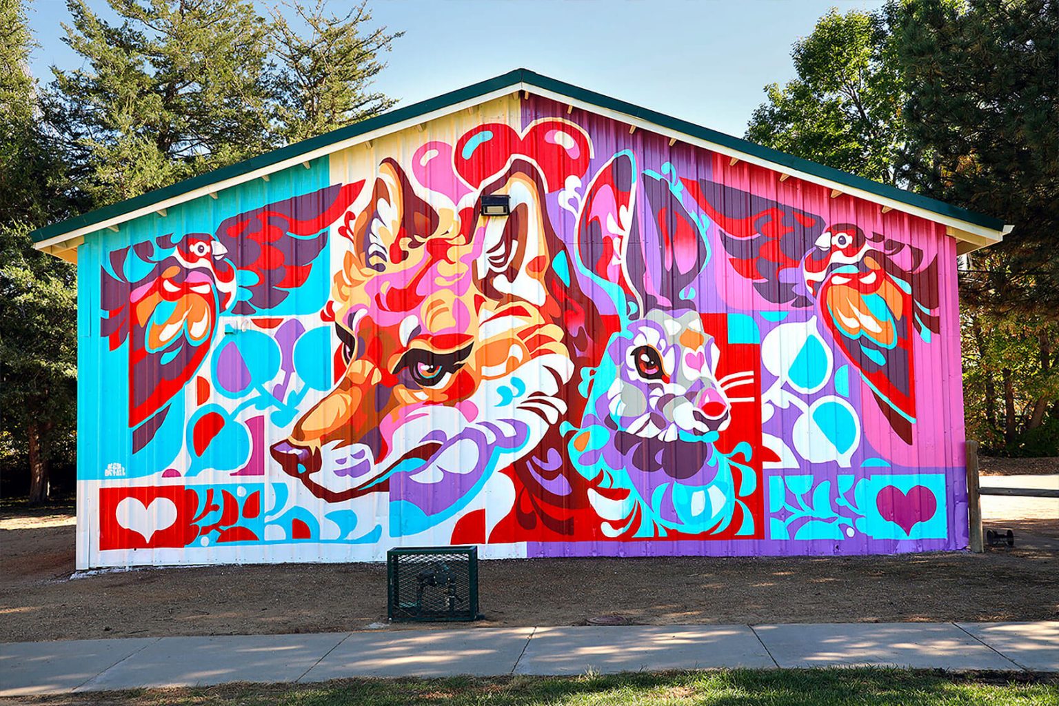 Vibrant Murals by Key Detail | Daily design inspiration for creatives ...
