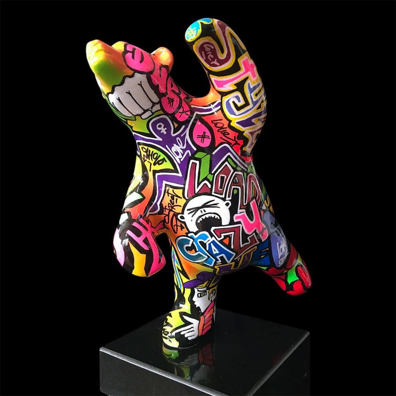 Colorful Graffiti Sculptures by Miko-R | Daily design inspiration for ...