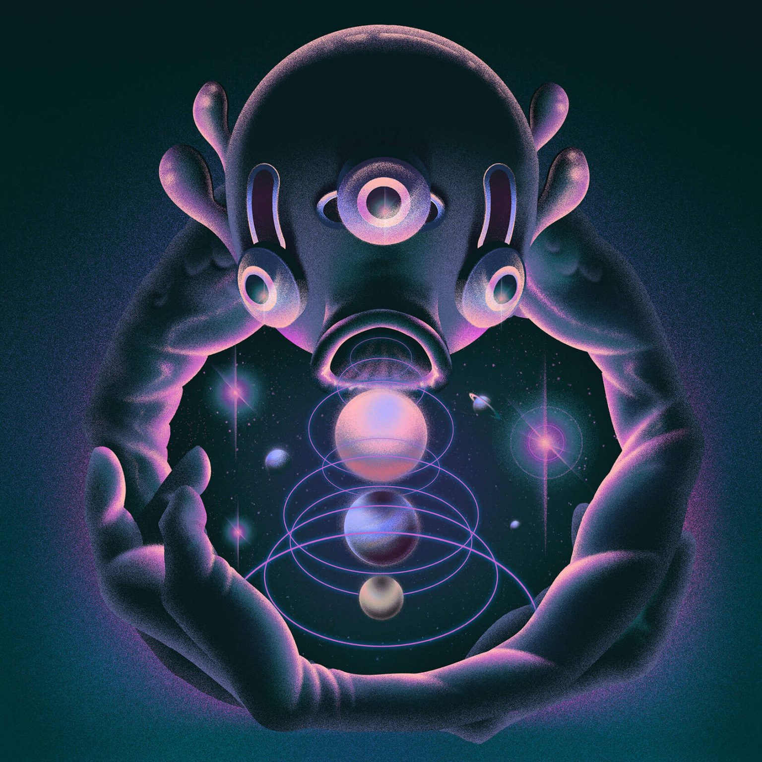 Bizarre & Otherworldly: Illustrations by Princess Hıdır | Daily design ...