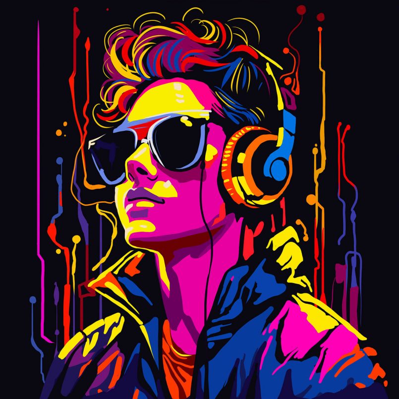 Neon Illustrations by Teona Sheizashvili | Daily design inspiration for ...