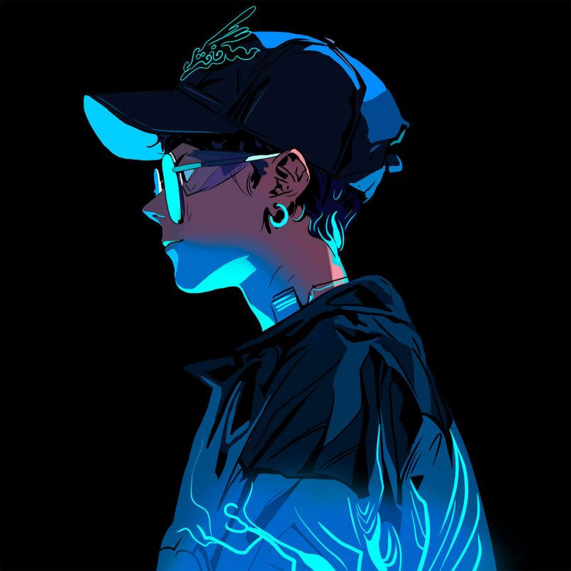 Neon Illustrations by Teona Sheizashvili | Daily design inspiration for ...
