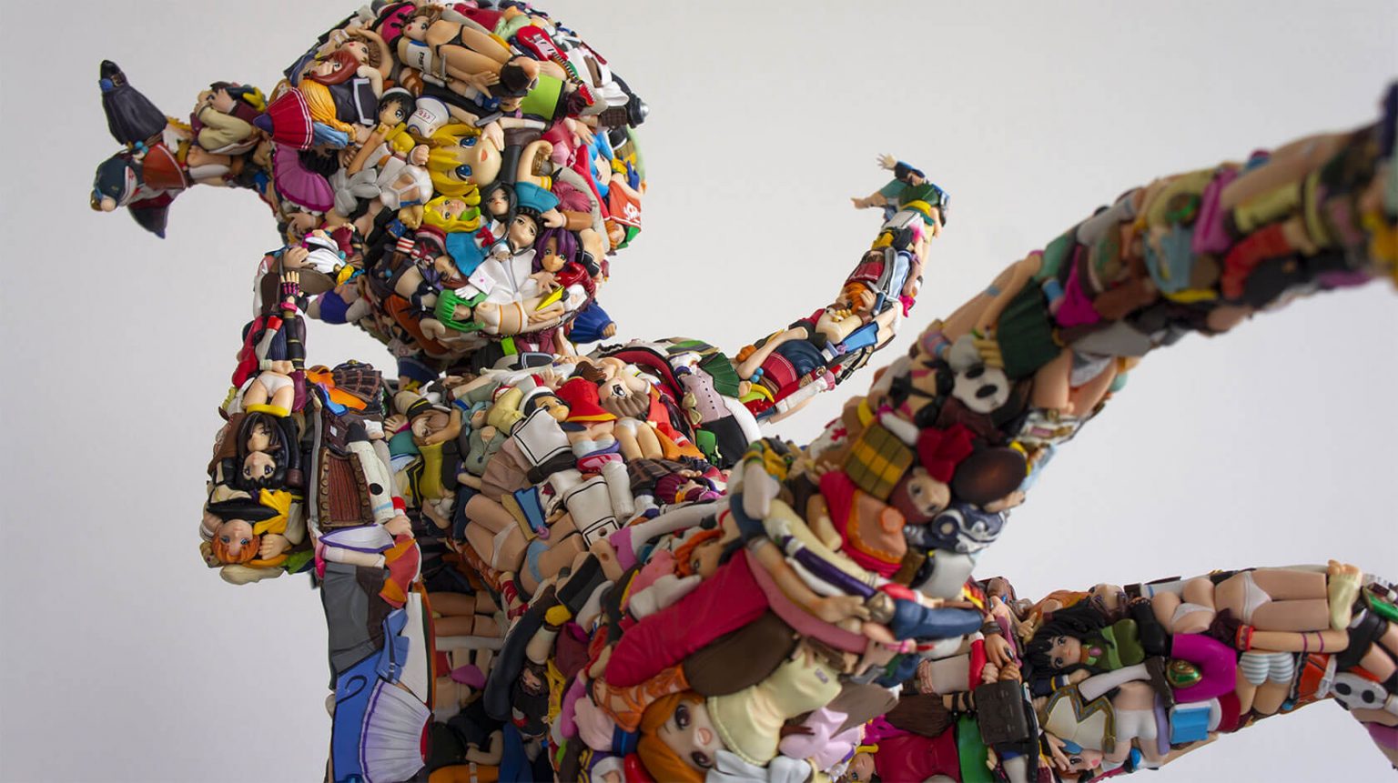 Melted Anime Sculptures & Art Installations by Three | Daily design ...