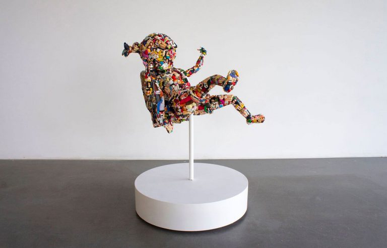 Melted Anime Sculptures & Art Installations by Three | Daily design ...