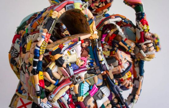 Melted Anime Sculptures & Art Installations by Three | Daily design ...