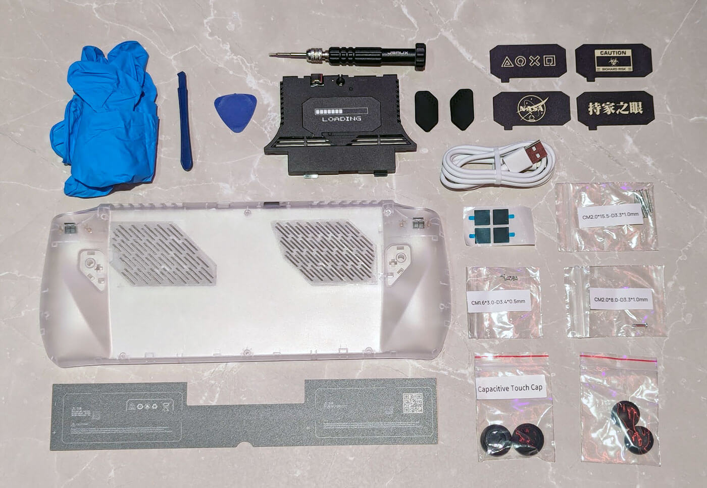 The Coolest Mod for the ROG Ally: JSAUX Transparent RGB Backplate ...