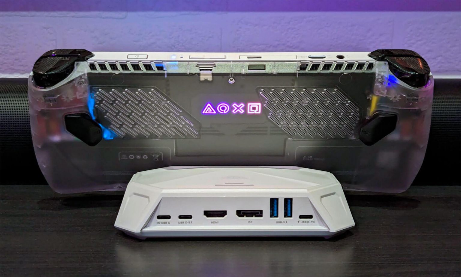 The Coolest Mod for the ROG Ally: JSAUX Transparent RGB Backplate ...