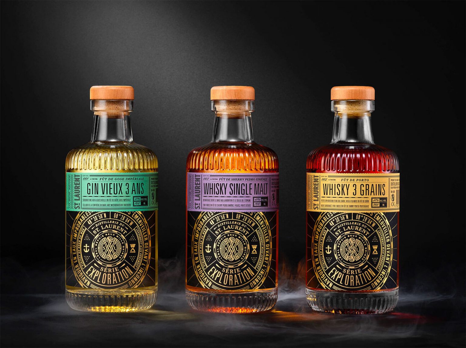 Striking Alcohol Packaging by Chad Michael Studio | Daily design ...
