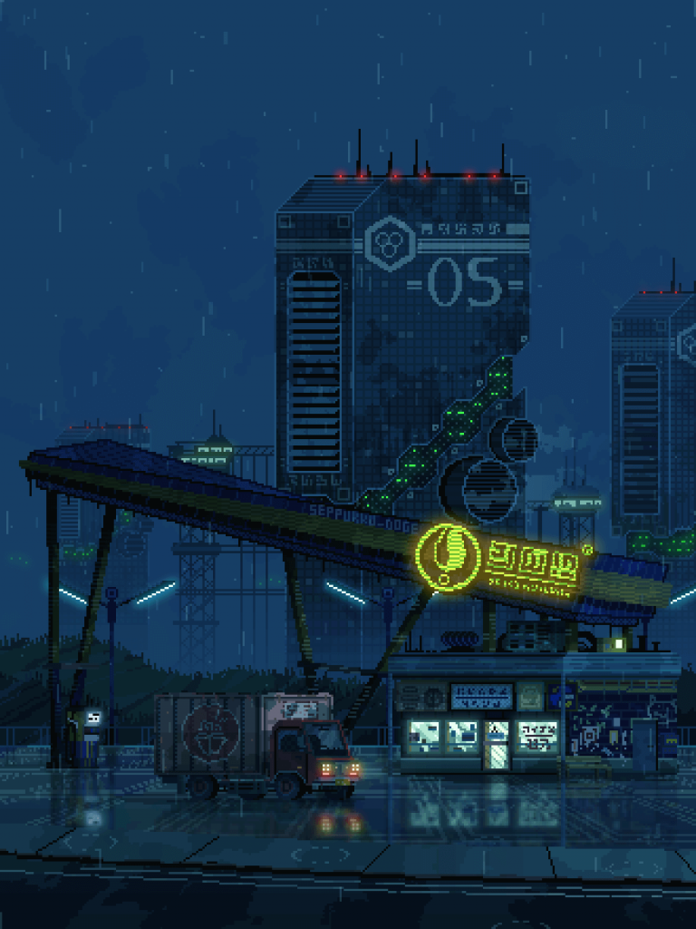 Cyberpunk Pixel Art Creations by Kenze Wee | Daily design inspiration ...