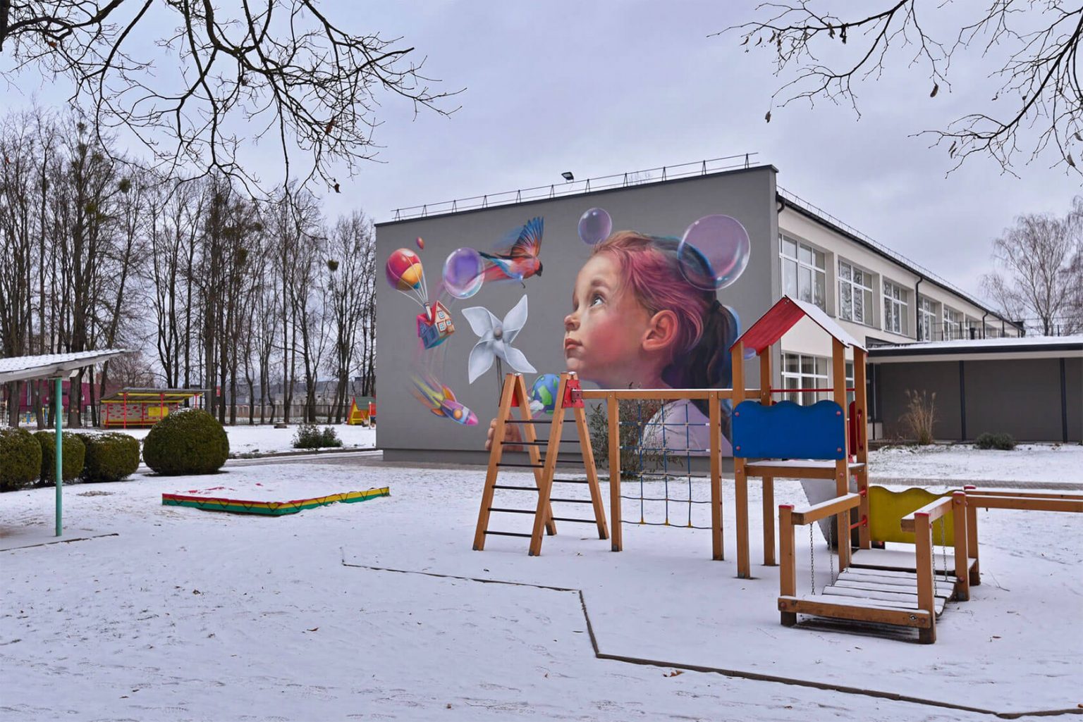 Large Scale Murals & Street Art by Gyva Grafika Studio | Daily design ...