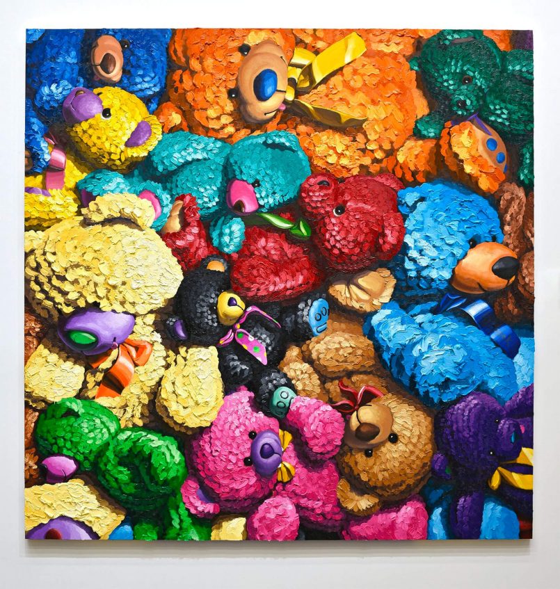 Stuffed Animal Piles: Amusing Paintings by Brent Estabrook | Daily ...