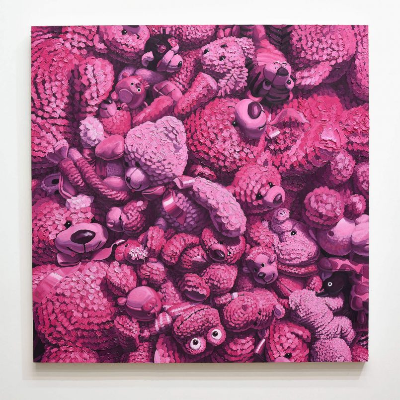 Stuffed Animal Piles: Amusing Paintings by Brent Estabrook | Daily ...