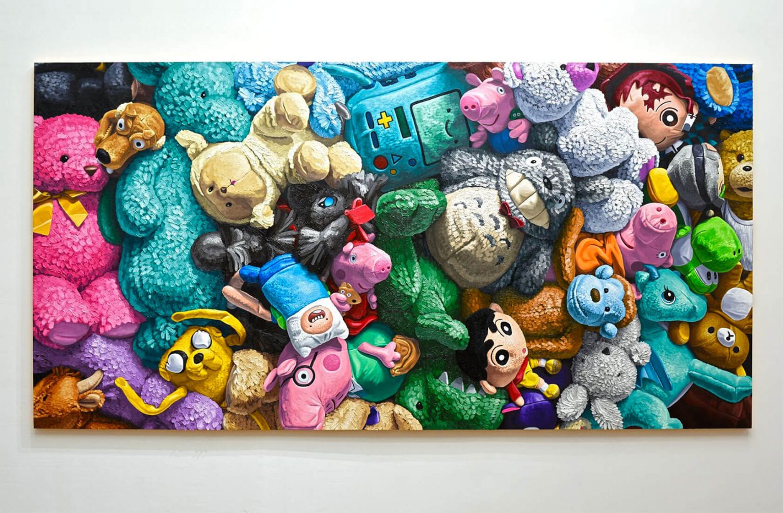 Stuffed Animal Piles: Amusing Paintings by Brent Estabrook | Daily ...