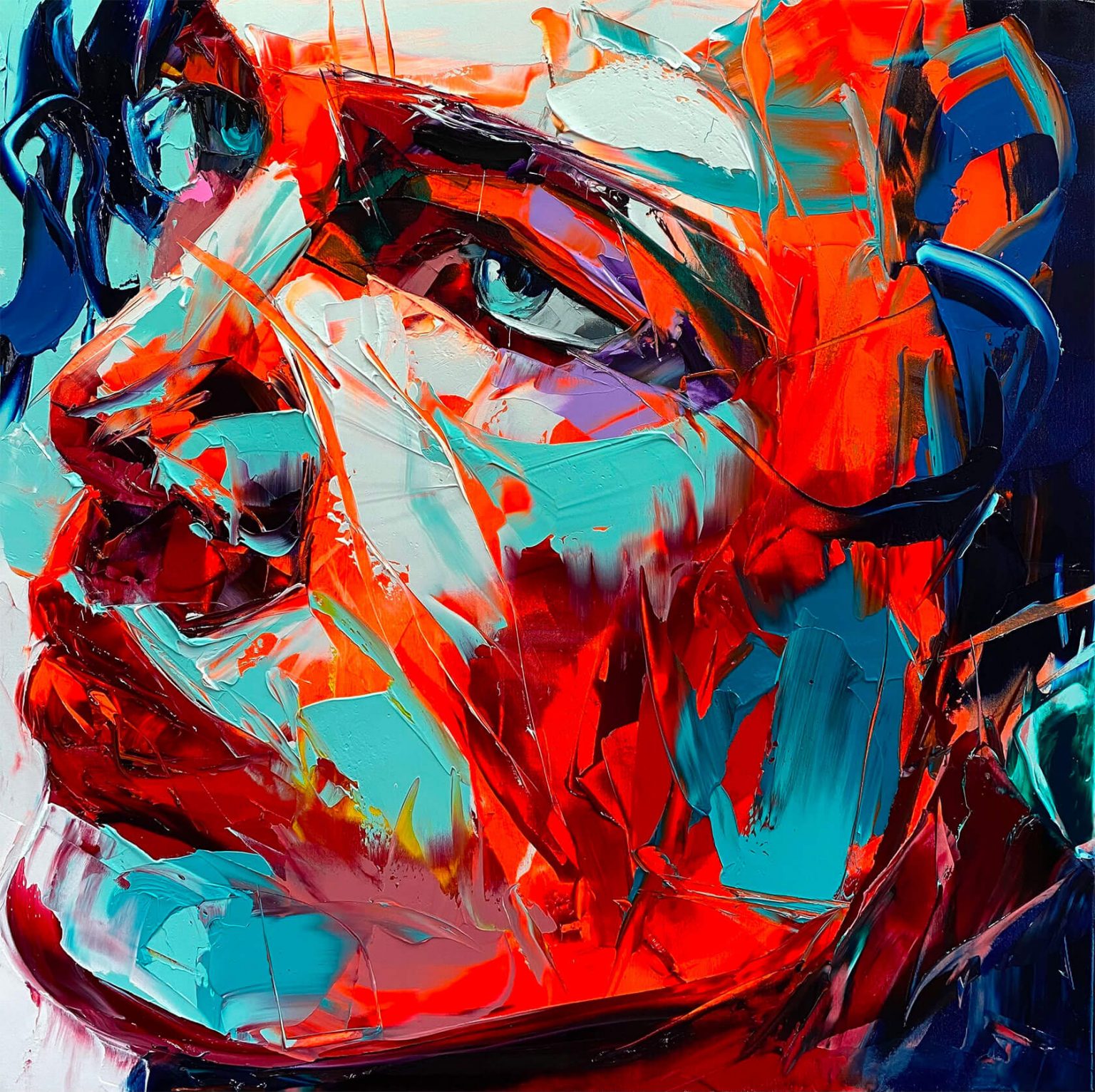 Expressive Portrait Paintings by Françoise Nielly | Daily design ...