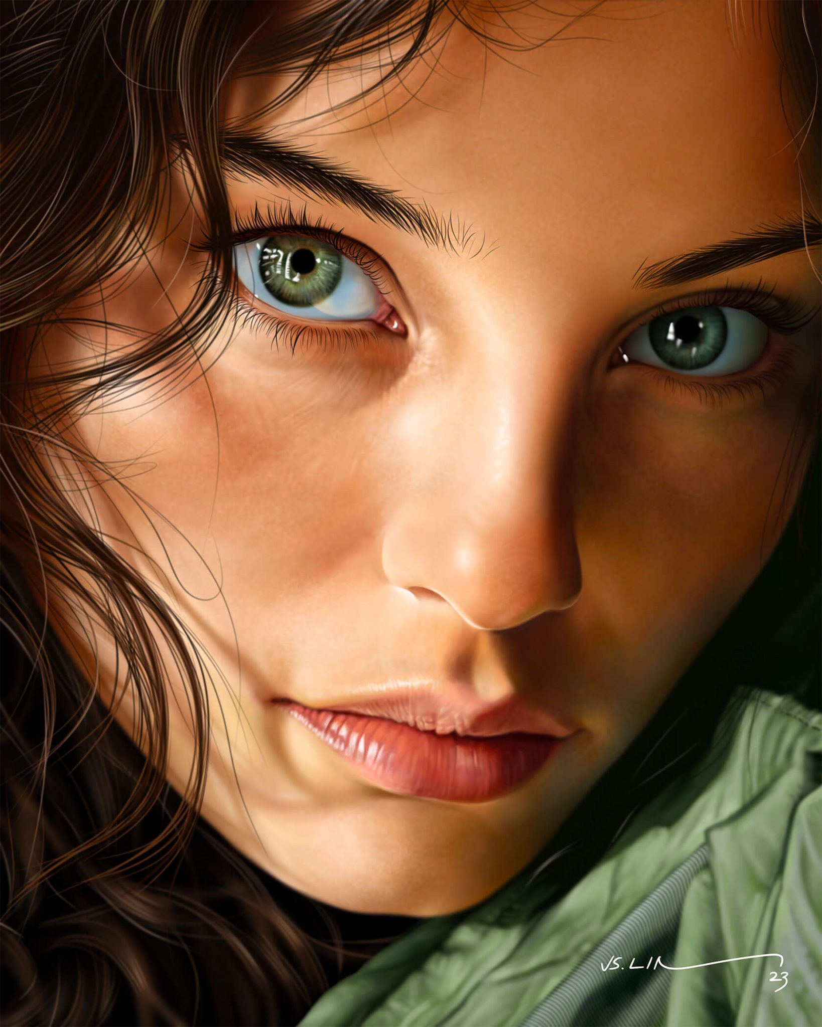 Beautiful Procreate Portraits by Jinsung Lim | Daily design inspiration ...