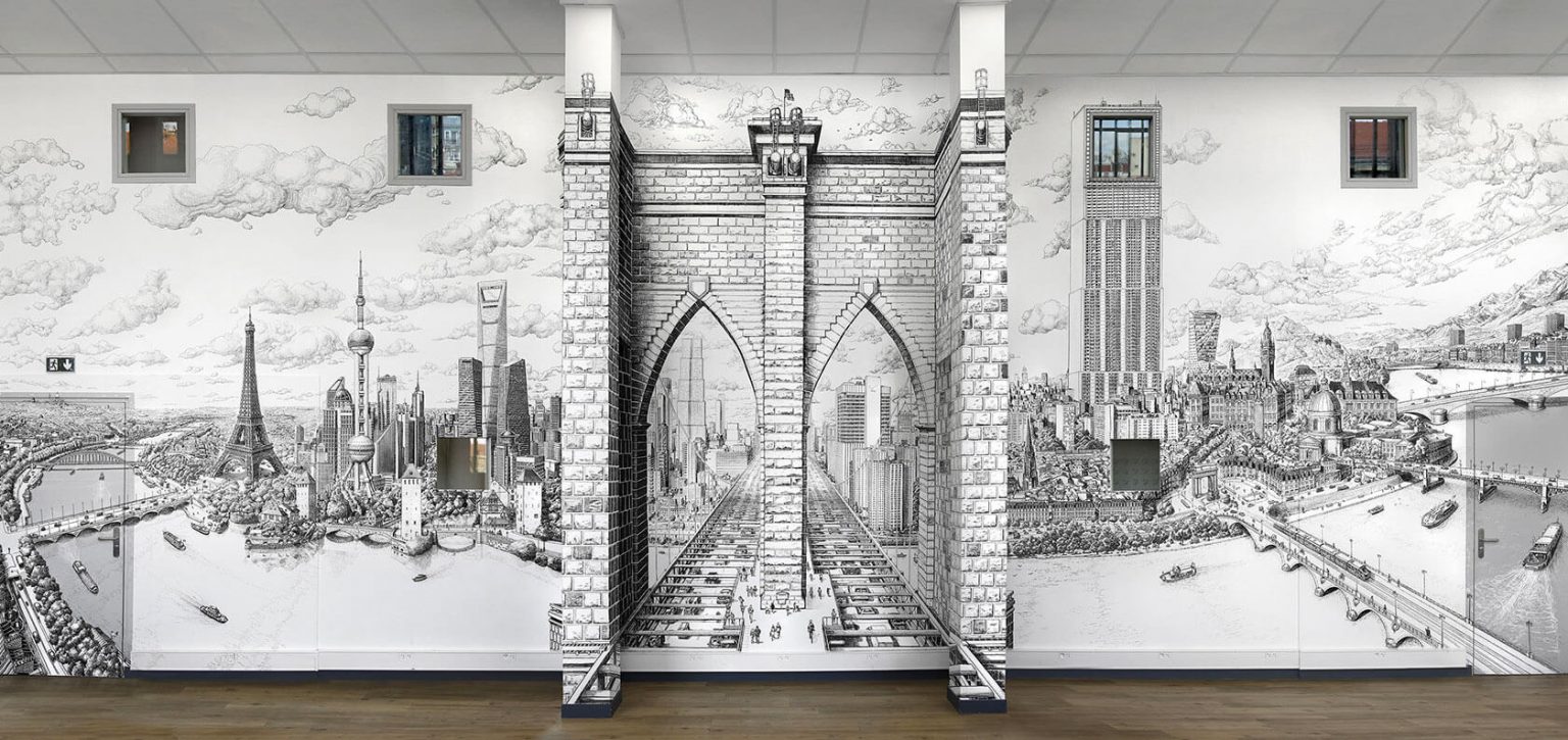 Large-Scale Drawings by Thomas Dartigues | Daily design inspiration for ...