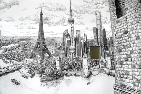 Large-Scale Drawings by Thomas Dartigues | Daily design inspiration for ...