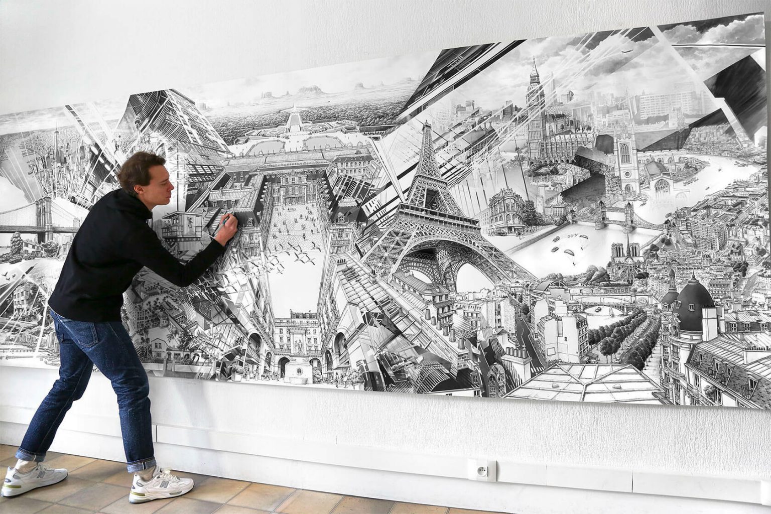 Large-Scale Drawings by Thomas Dartigues | Daily design inspiration for ...
