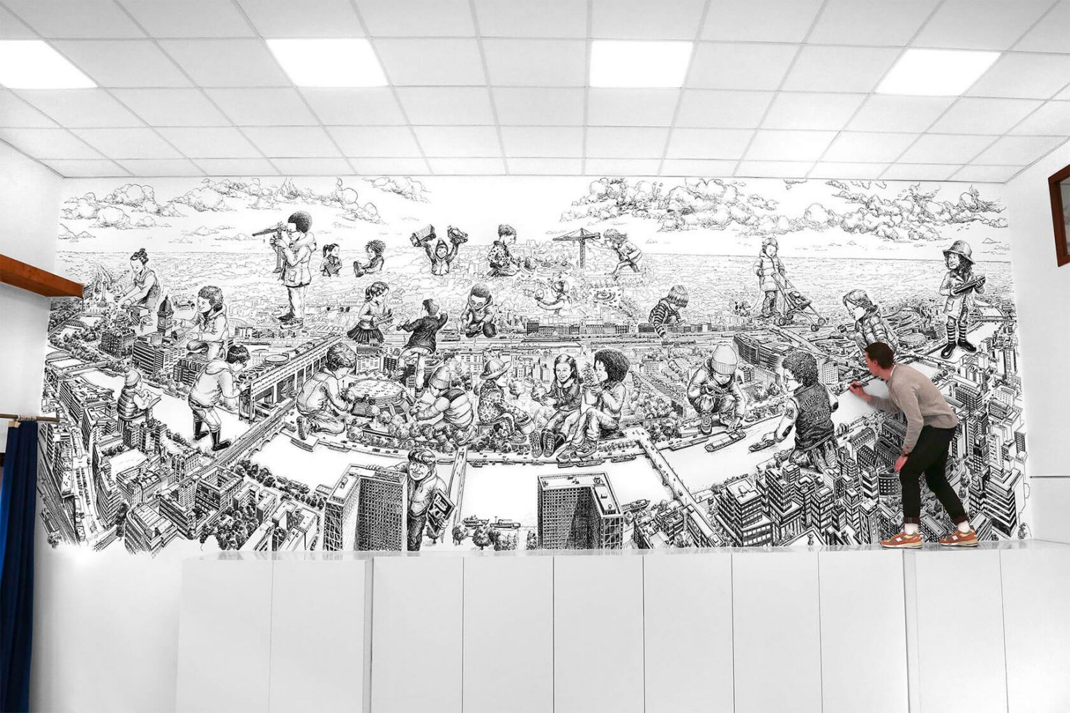 Large-Scale Drawings by Thomas Dartigues | Daily design inspiration for ...