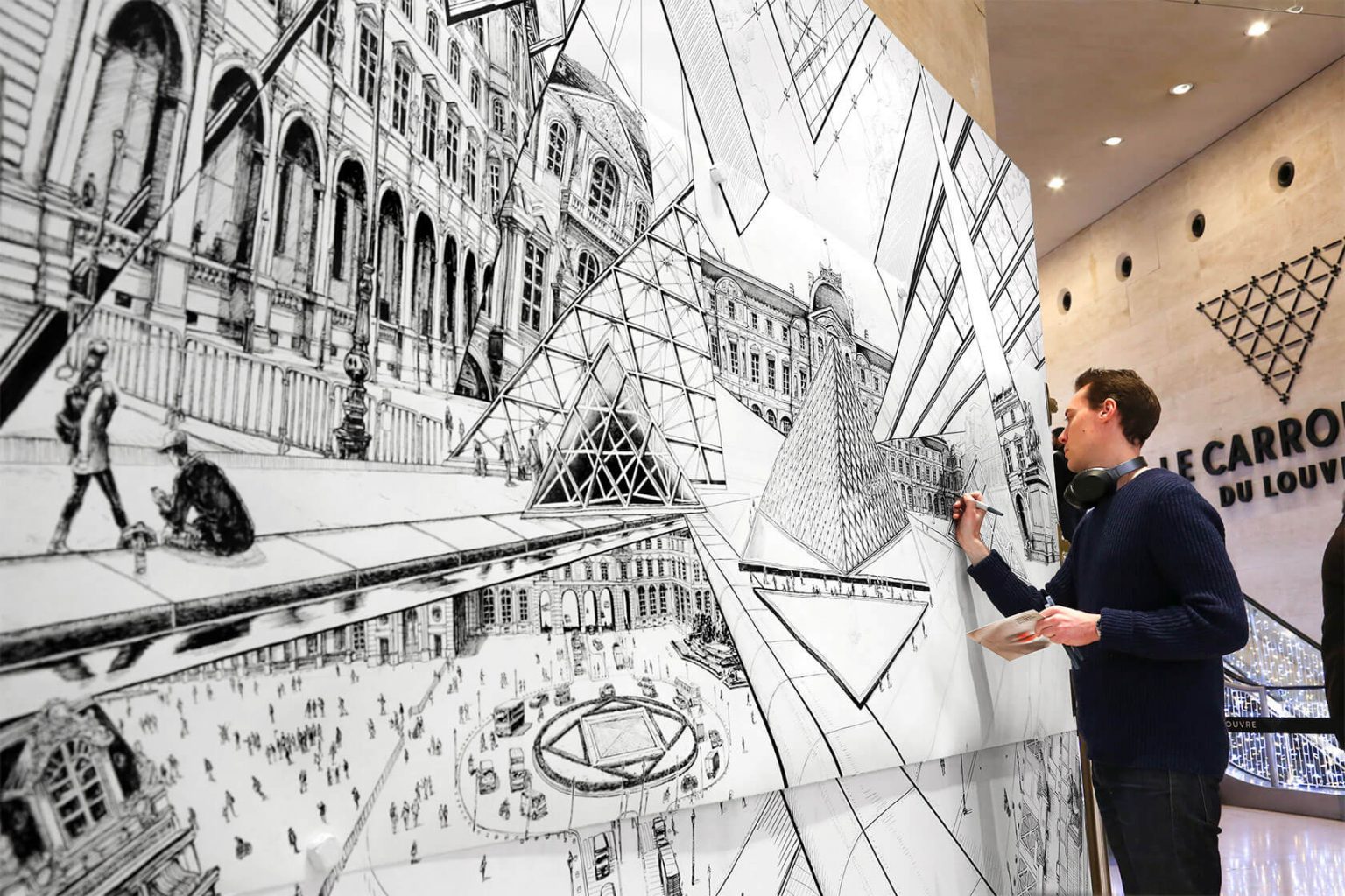 Large-Scale Drawings by Thomas Dartigues | Daily design inspiration for ...