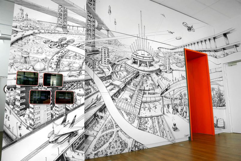 Large-Scale Drawings by Thomas Dartigues | Daily design inspiration for ...