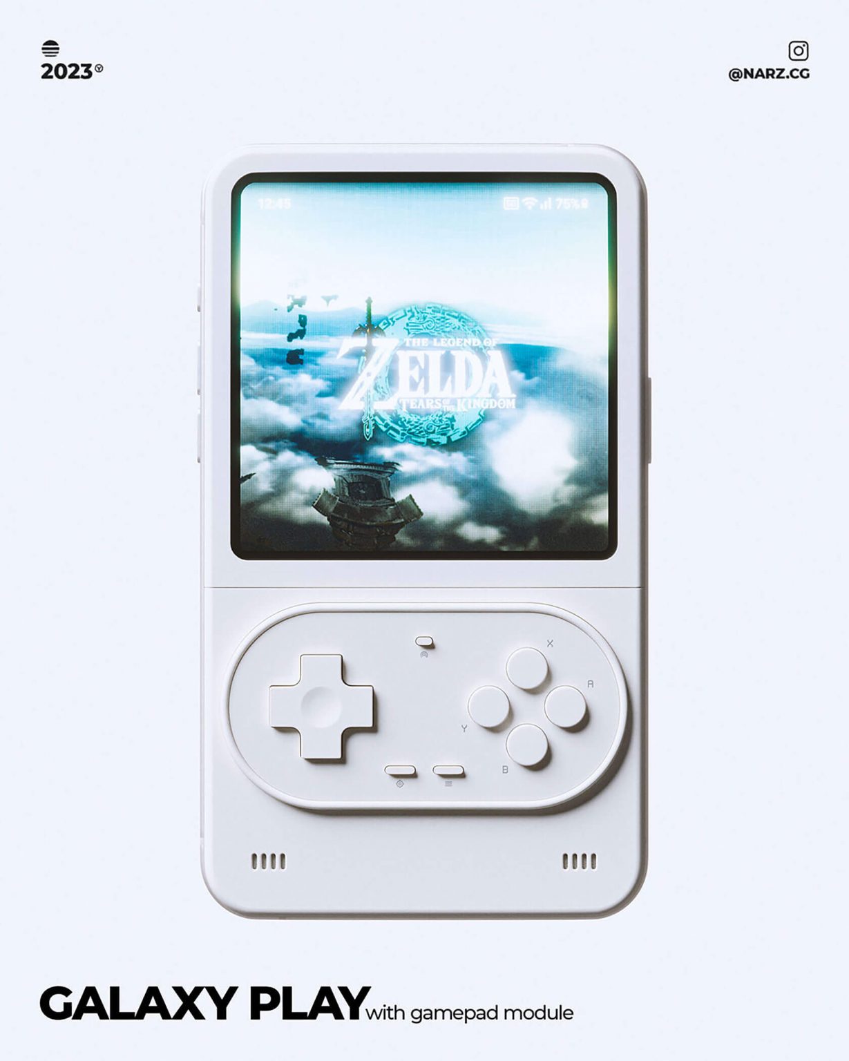 Samsung Galaxy Play: Handheld Concept by NARZ | Daily design ...
