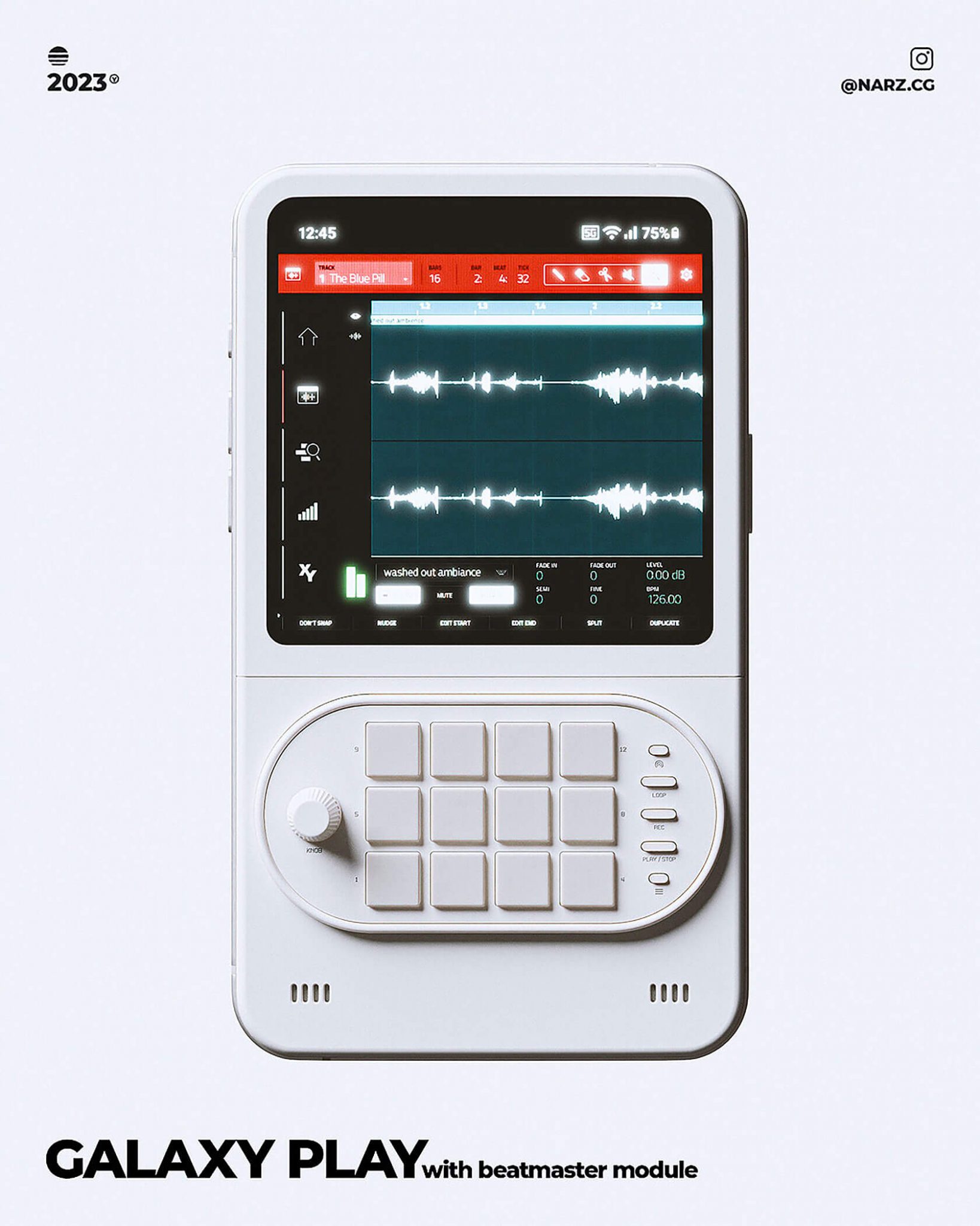 Samsung Galaxy Play: Handheld Concept by NARZ | Daily design ...