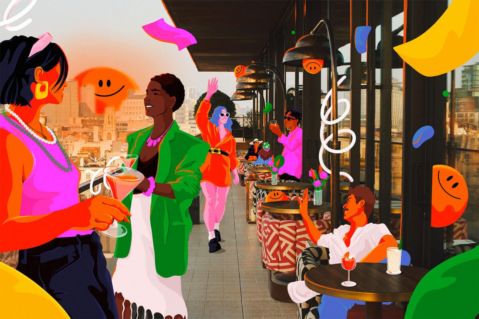 Gorgeous Murals & Illustrations by Josephine Rais | Daily design ...