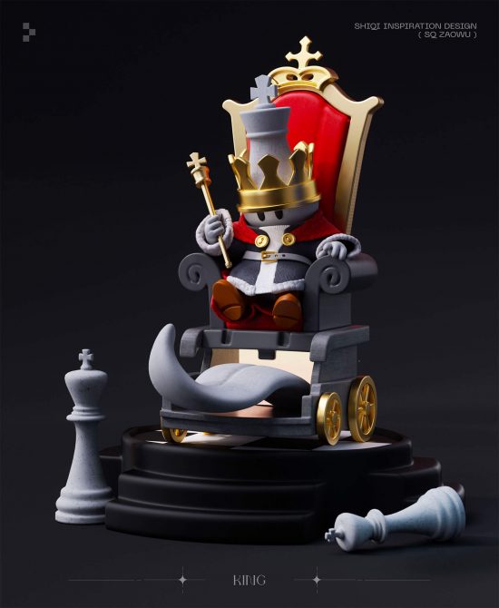 Chess Knight: Cute 3D Illustrations by Ash Yan & Lune Dai | Daily ...